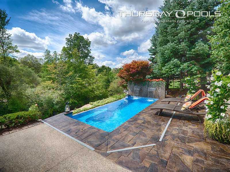 Best Thursday Pool Models | Staycation Fiberglass Pools in San Antonio