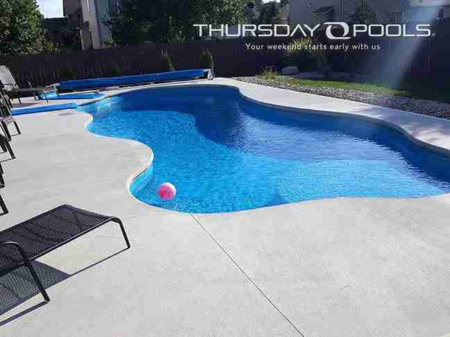 Best Thursday Pool Models | Staycation Fiberglass Pools in San Antonio